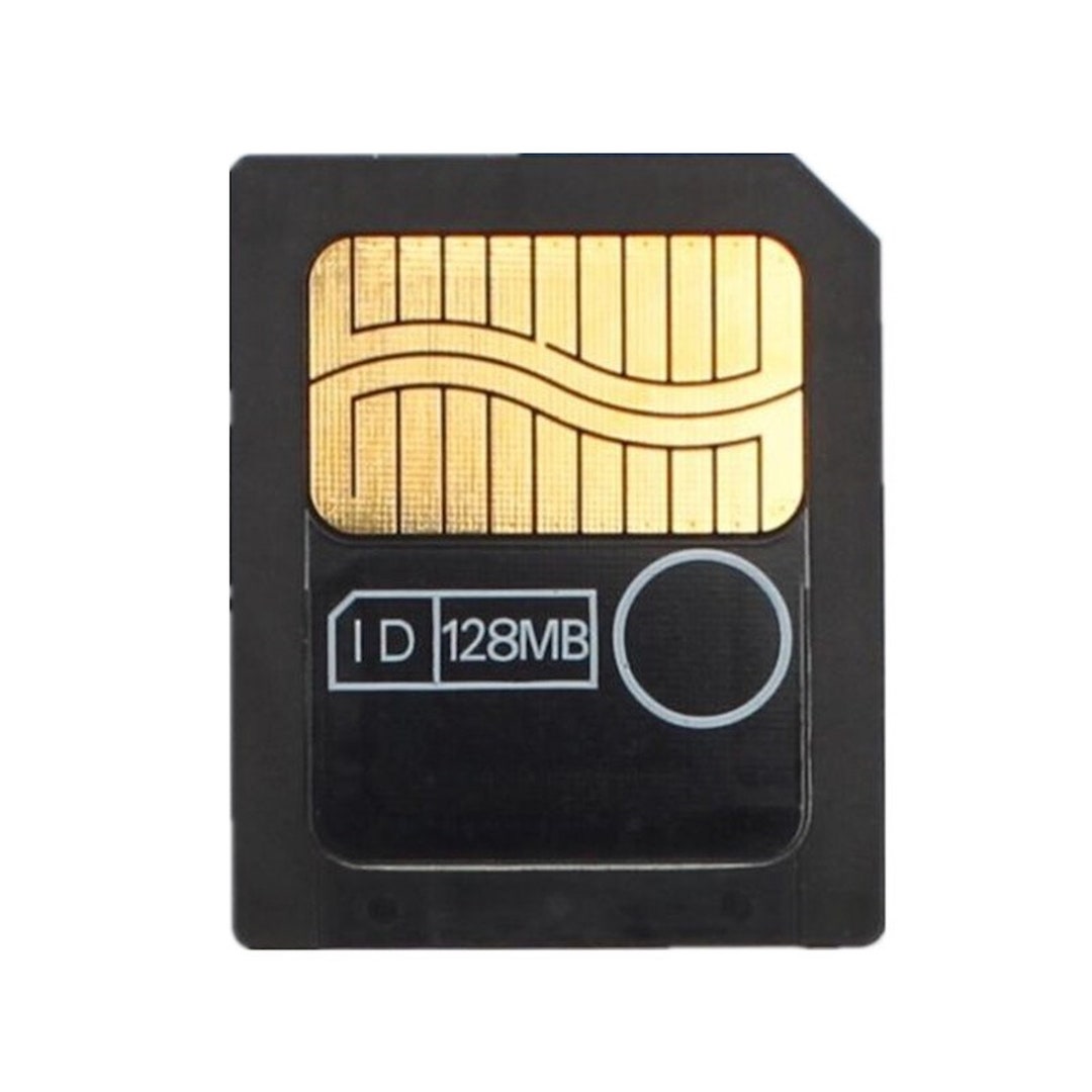 Vintage Rare 128MB Smartmedia Memory Card for Digital Cameras Finepix/olympus 128 MB Smart Media ...