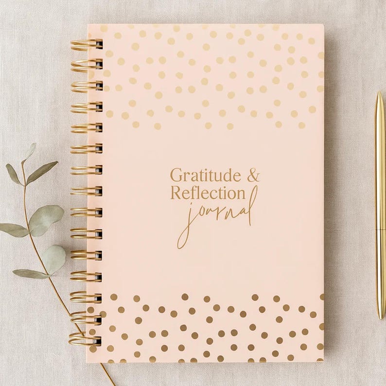 Gratitude & Reflection Journal 2026 | Daily Planner With Structured ...