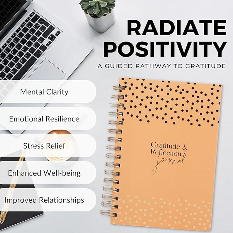 The Gratitude Journal Daily Affirmations With Guided Thankfulness ...