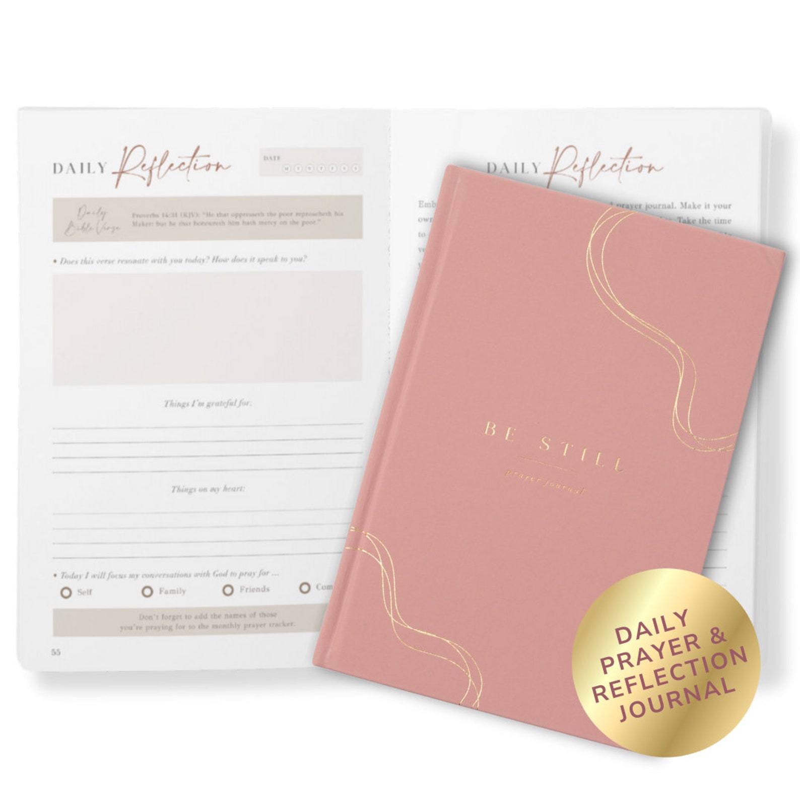 Shine Sparkle Slay Christian Prayer Journal for Women Daily Scripture ...