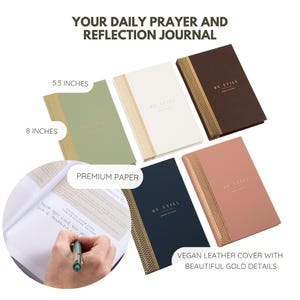 Prayer Journal | Daily Notebook With Bible Study Notes, Sermon Insights ...