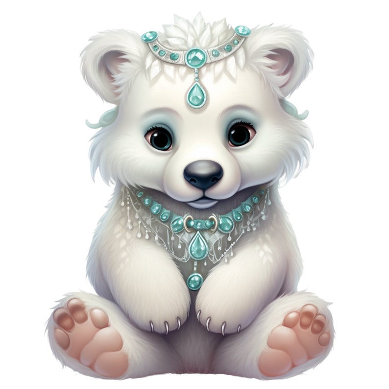 Bear Clipart Set of 5, Digital Png File, 300dpi 6000x6000 - Etsy