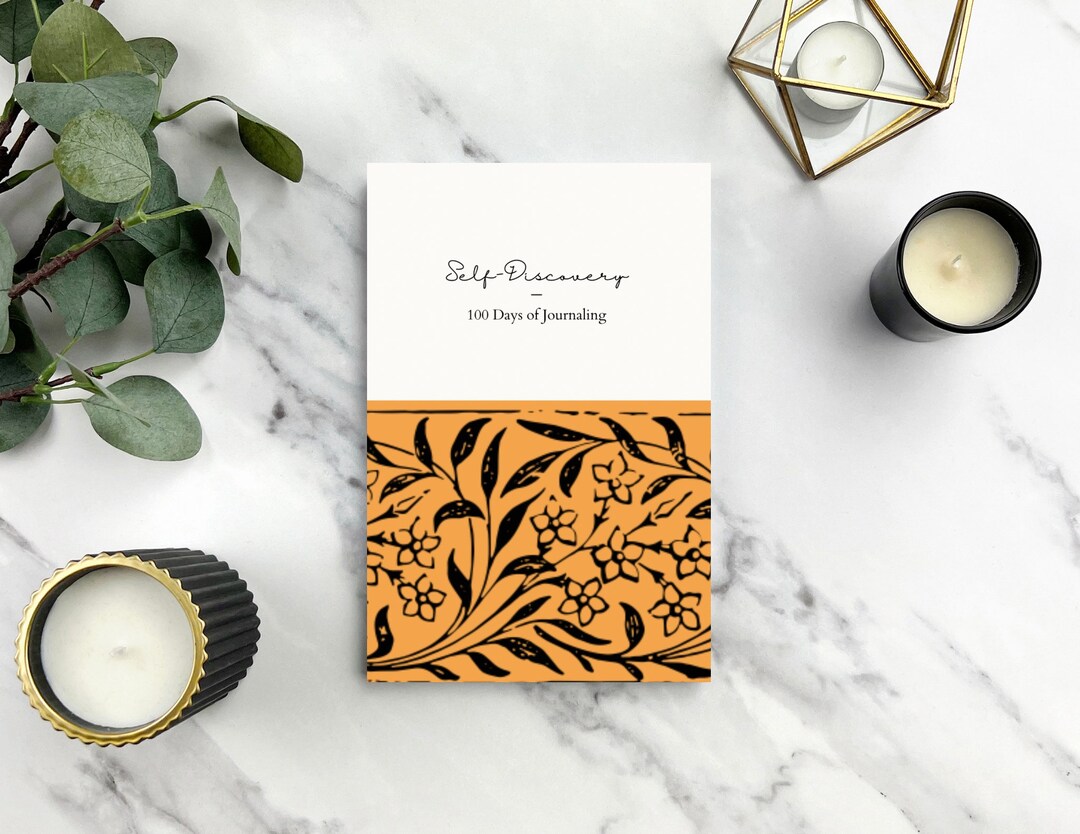 Self-discovery: 100 Days of Journaling Journal | 100 Unique Journal ...