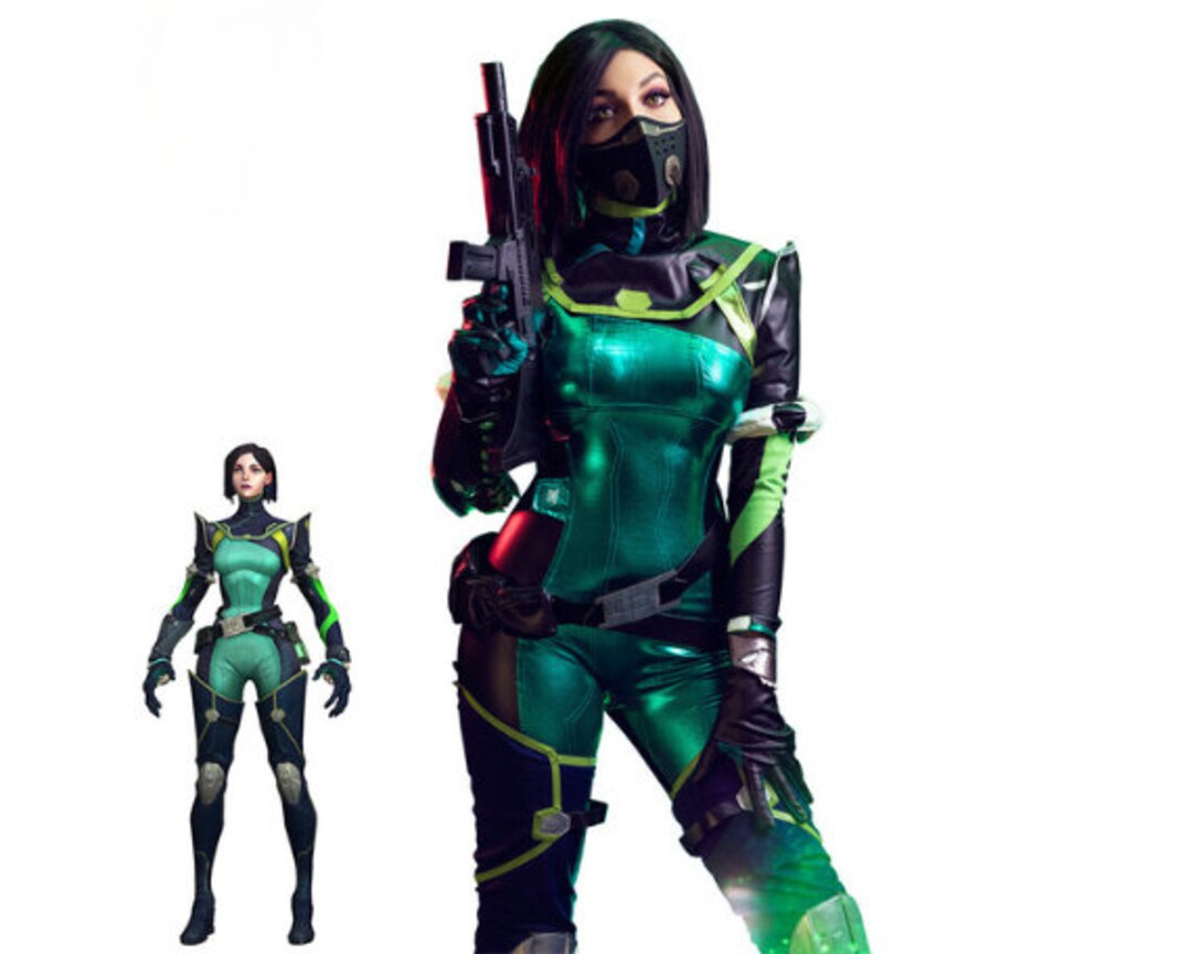 Buy Viper Game Cosplay Costume Valorant Viper Cosplay Costume Viper ...