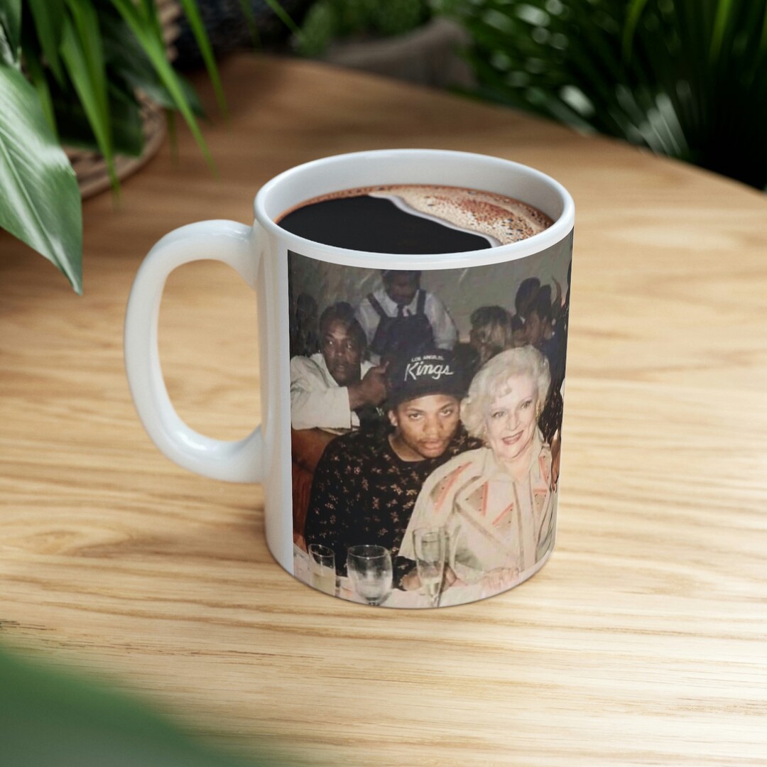 Betty White and Eazy-e Coffee Mug - Etsy