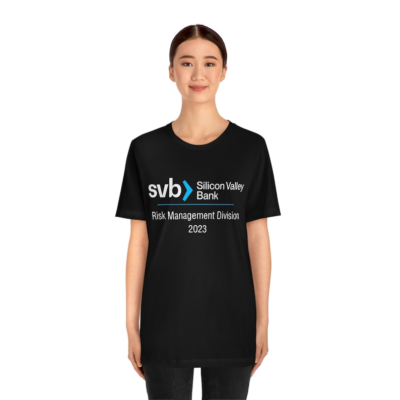SVB Silicon Valley Bank Risk Management Division T-shirt - Etsy