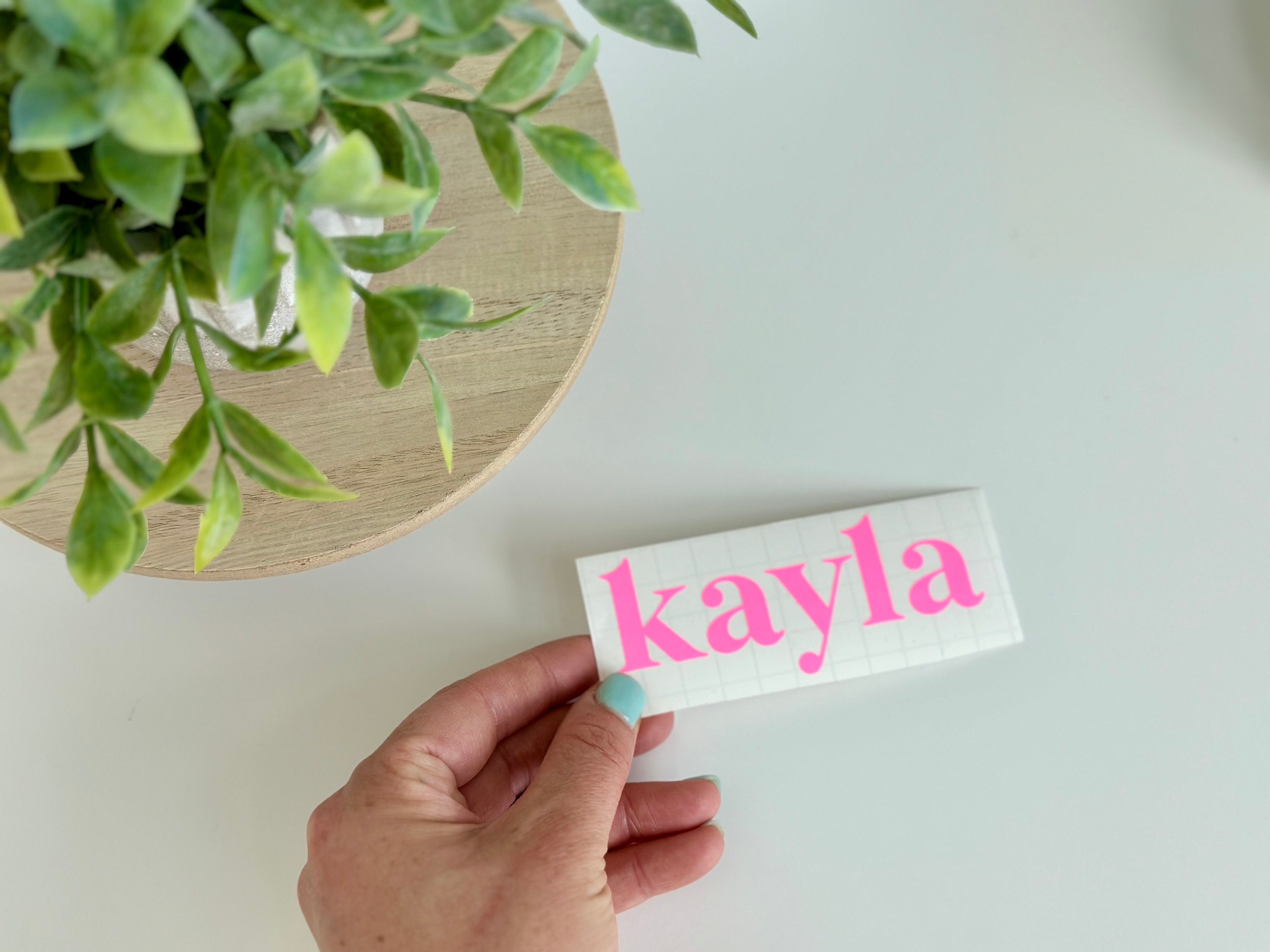 Custom Vinyl Name Stickers and Decal Personalized Name - Etsy