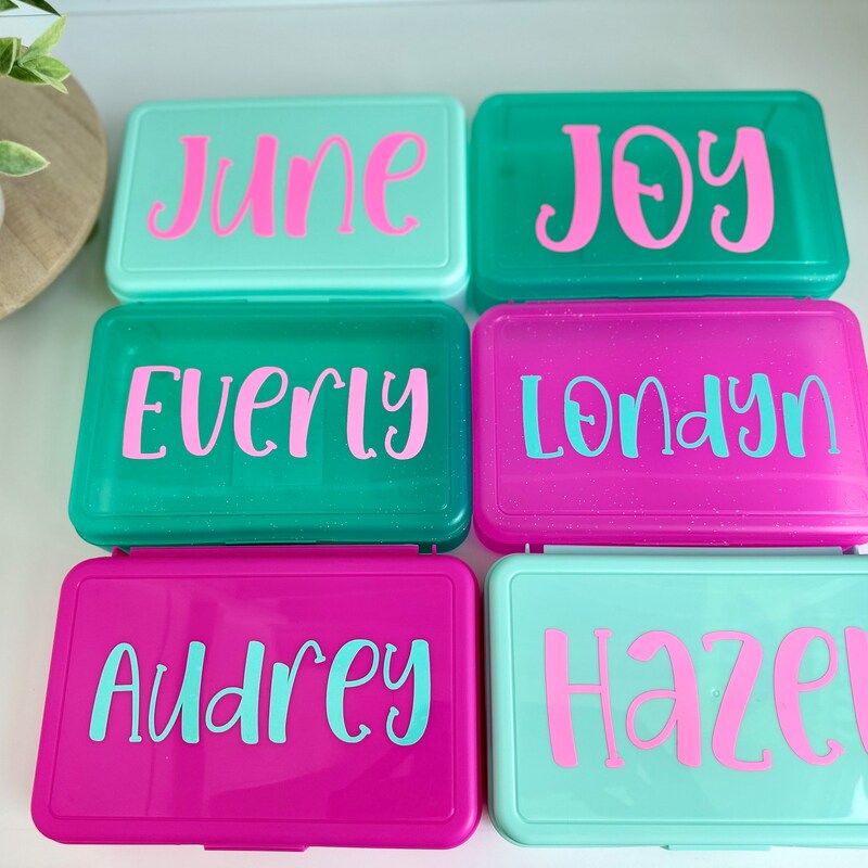 Pencil Box for Girls - Etsy