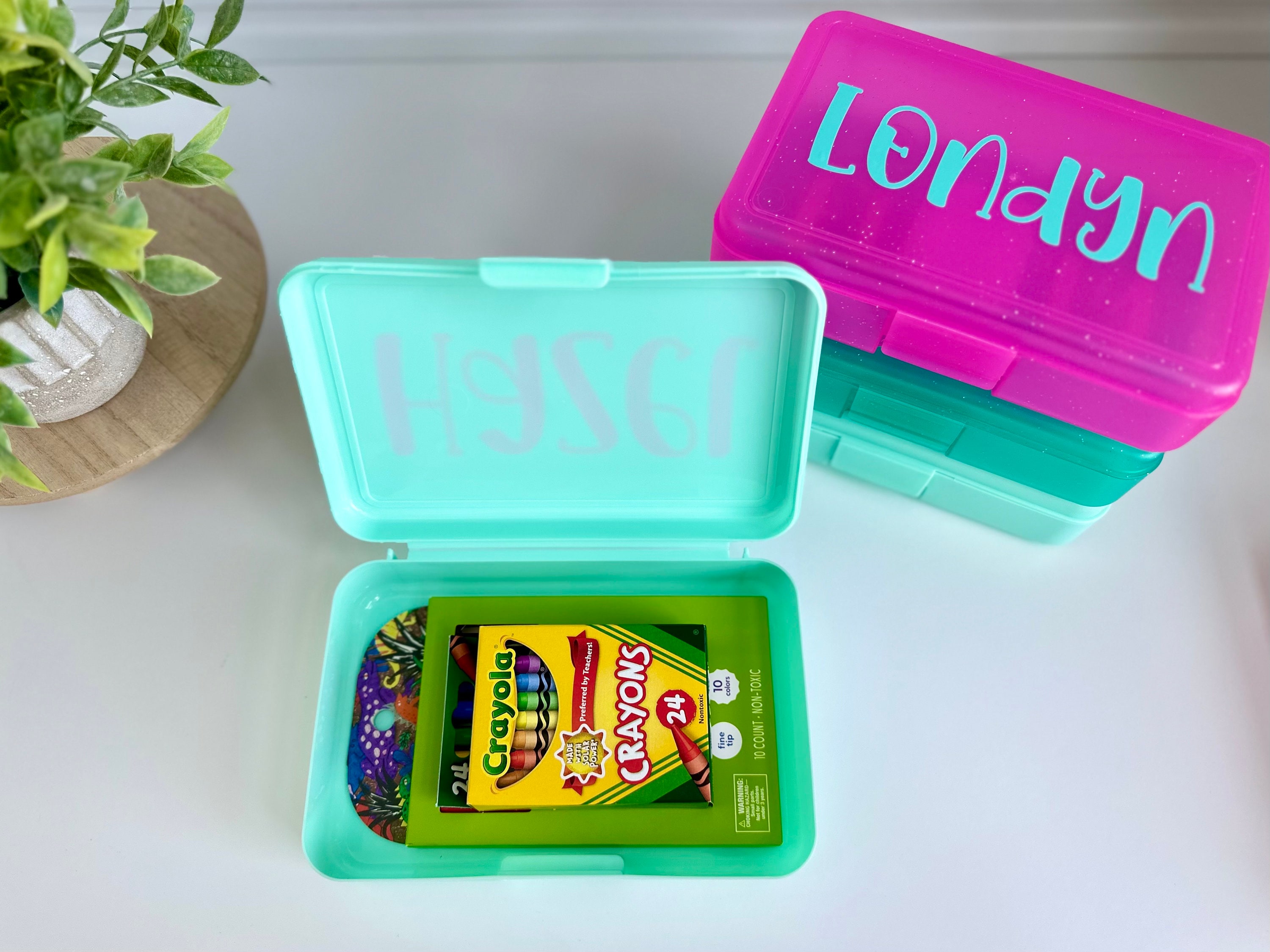 Personalized Pencil Box // Pencil Case // Back to School Supplies ...