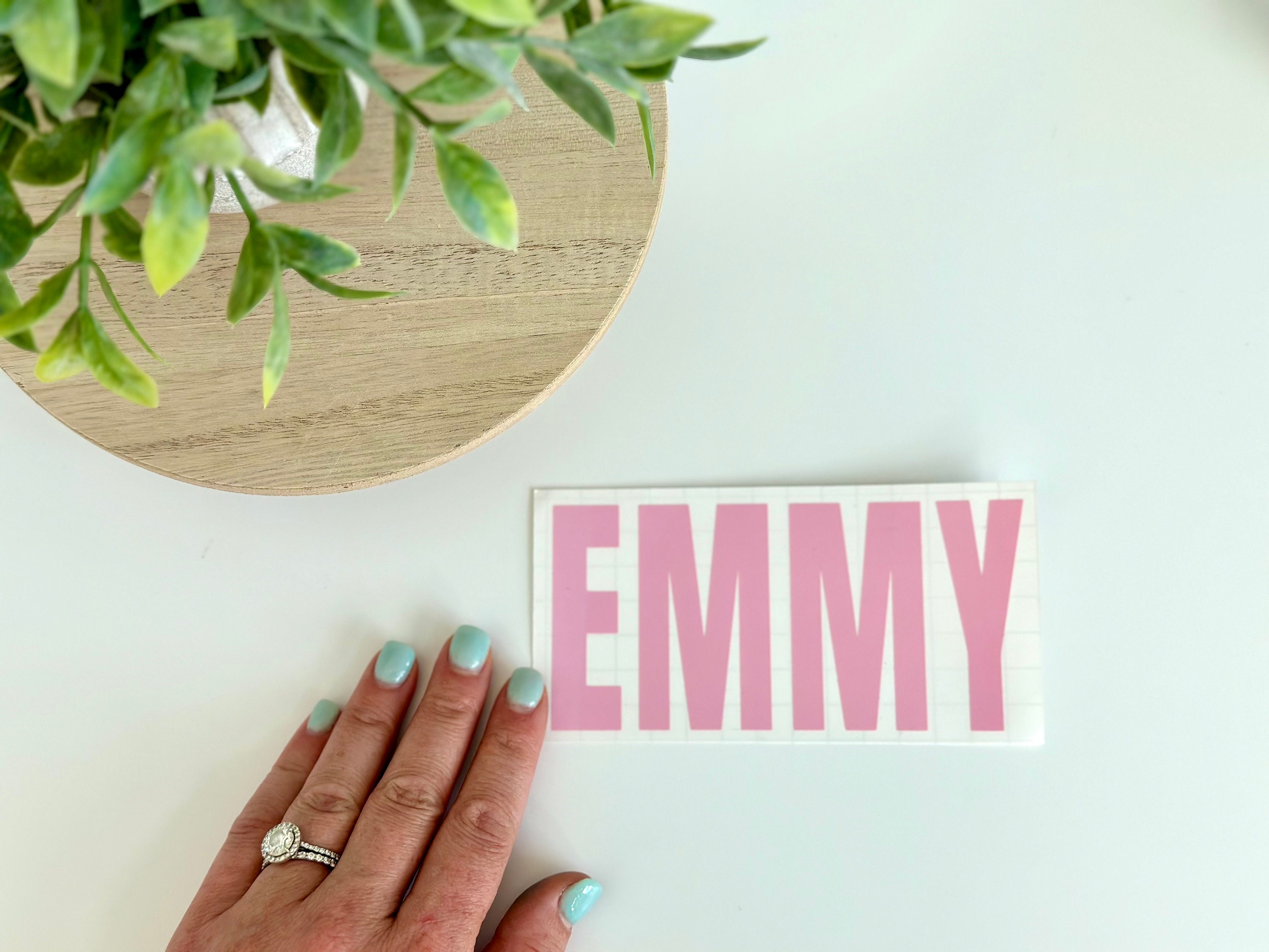 Custom Vinyl Name Stickers and Decal, Personalized Name Sticker, Water ...