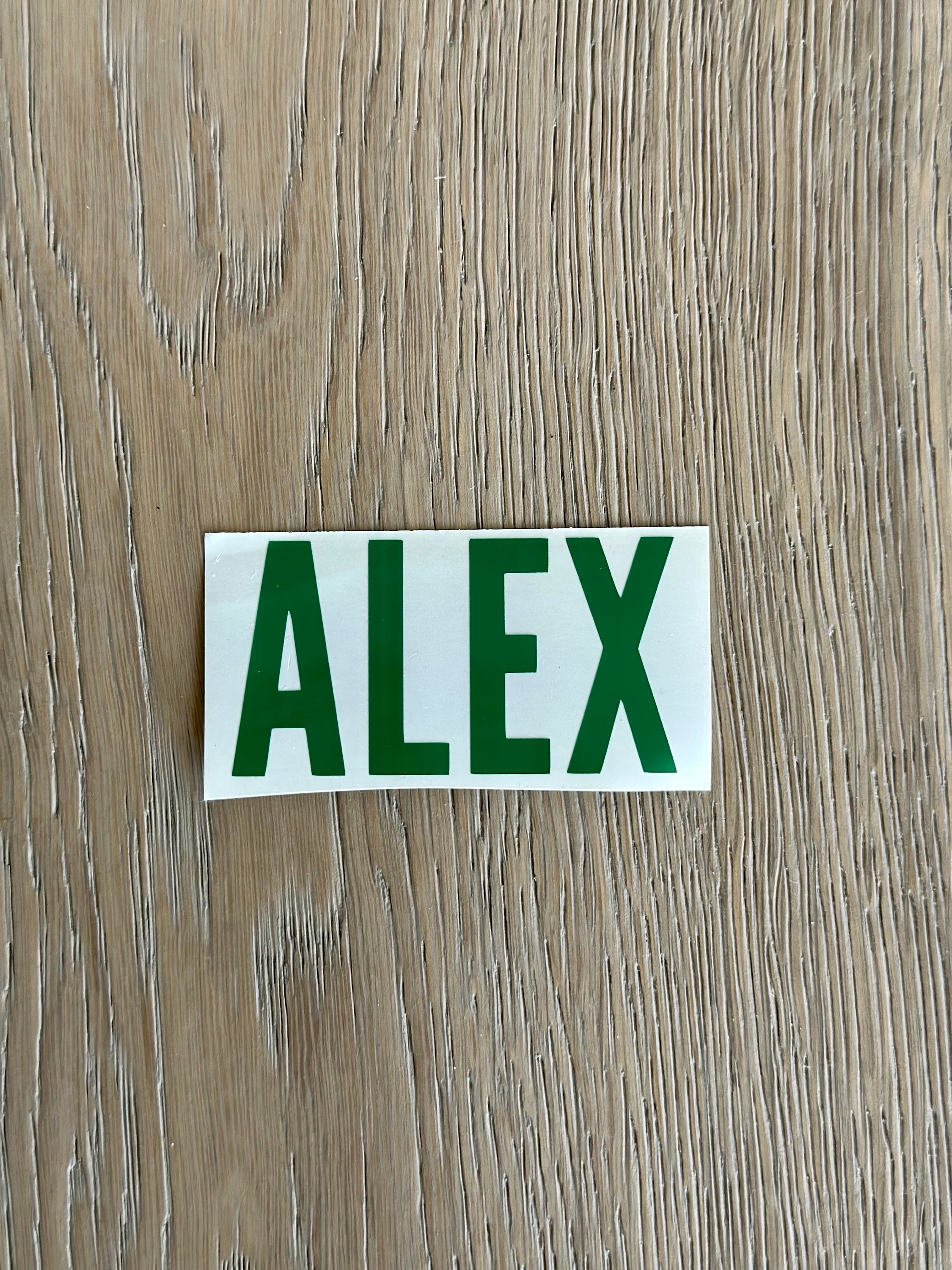 Custom Vinyl Name Stickers and Decal, Personalized Name Sticker, Water ...