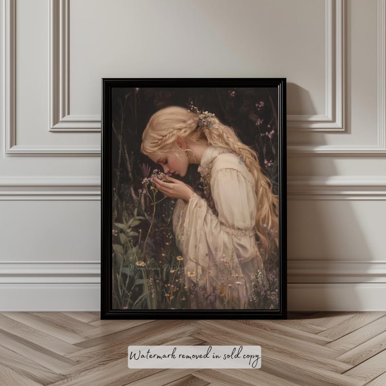 Cottagecore Fairy Elf Decor | Magical Fairytale Wall Art | Wildflower ...