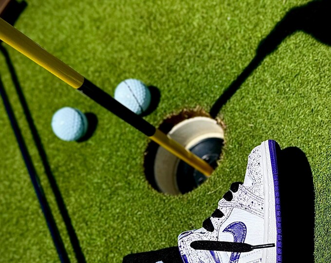Custom Jordan Drip Putter Cover | White and Purple Golf Accessories ...