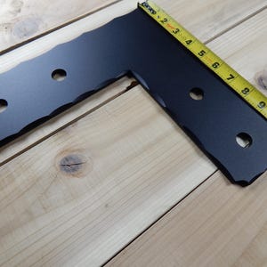 Scalloped Edge, Modern, Corner Plate Bracket - Etsy