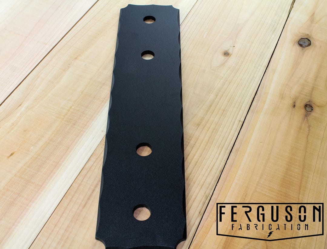 Scalloped Edge, Modern, Decorative Strap Plate - Etsy