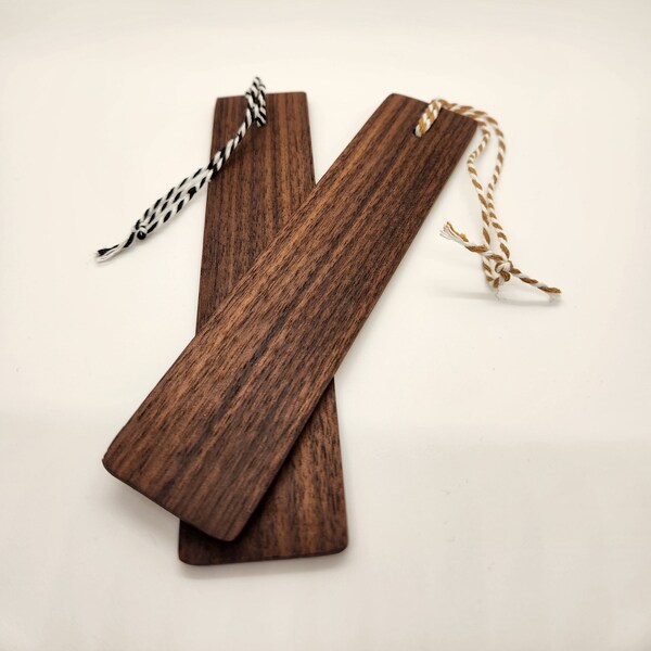 Thin Wood Bookmark - Etsy