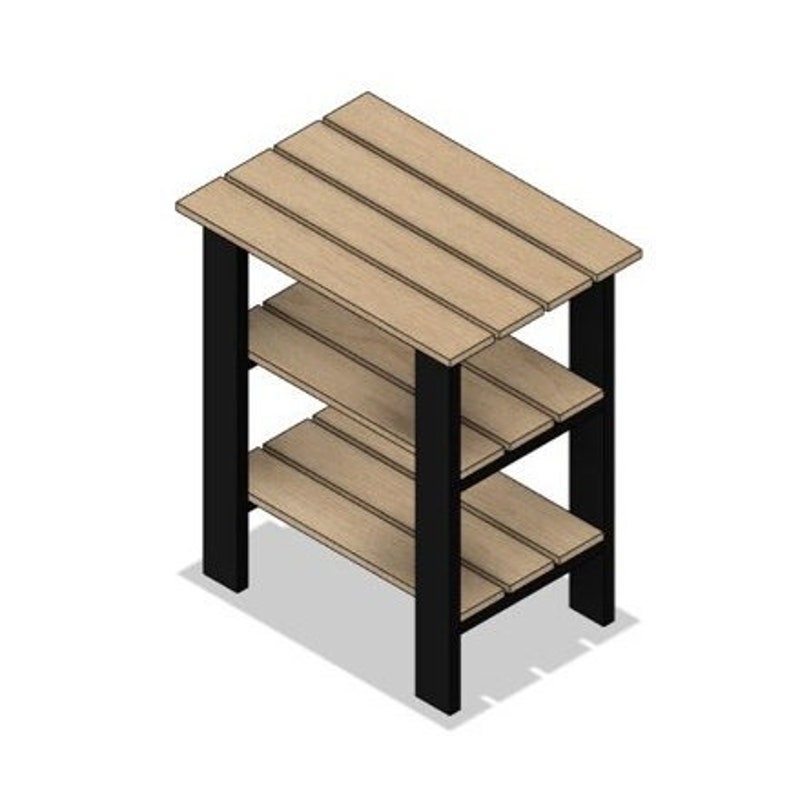 Shelf Rack Side Table - Etsy