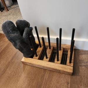 Mitten Rack Glove Dryer Over Vent Heated Mitten Holder Hat Rack Floor ...