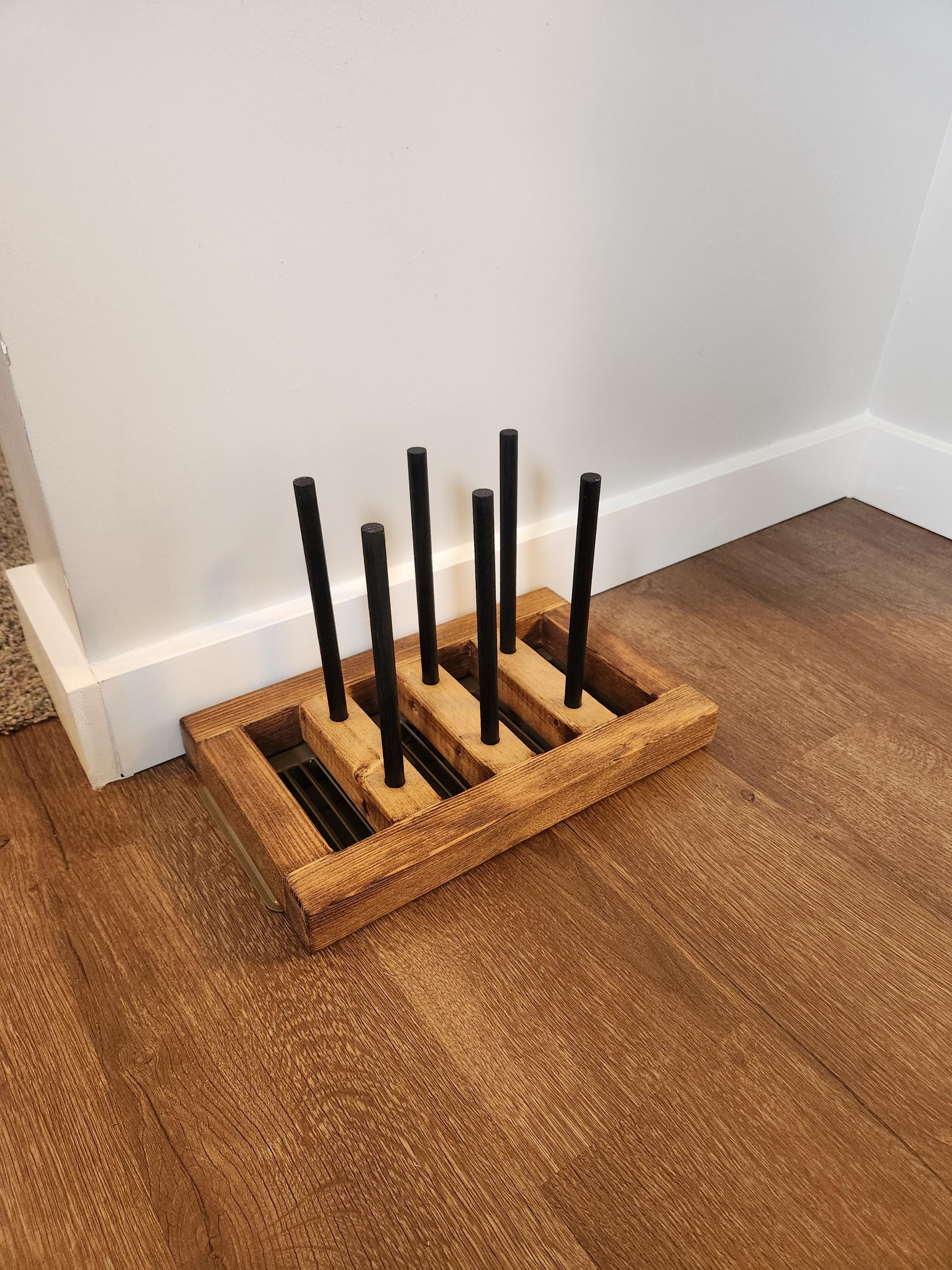 Mitten Rack Glove Dryer Over Vent Heated Mitten Holder Hat Rack Floor ...