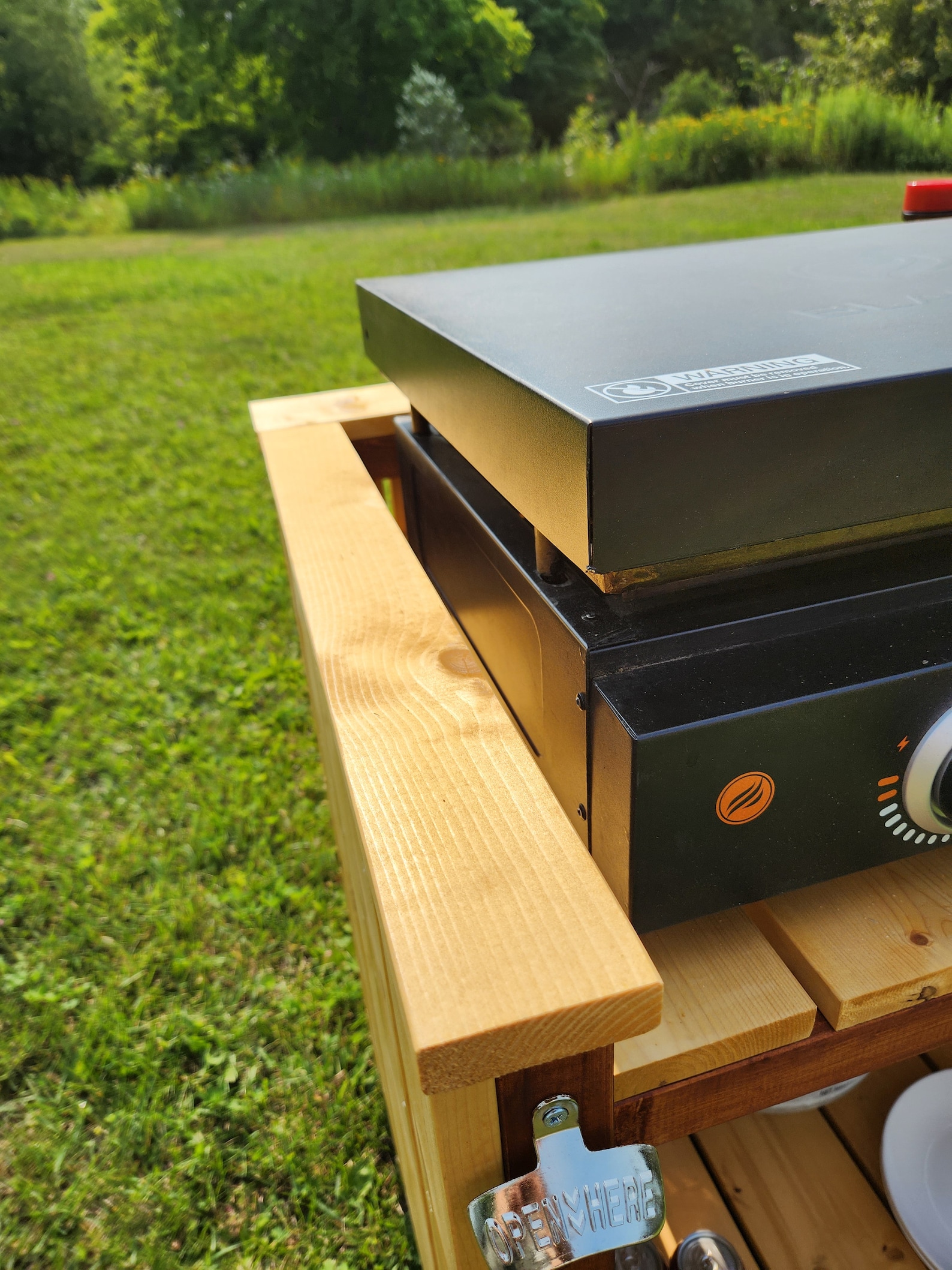 Blackstone Griddle Stand Build Plans DIY Grill Station Outdoor Kitchen ...