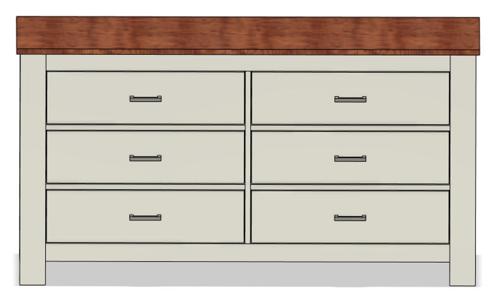 Bedroom Furniture Build Plan Bundle Dresser Plan Night Stand Plan ...