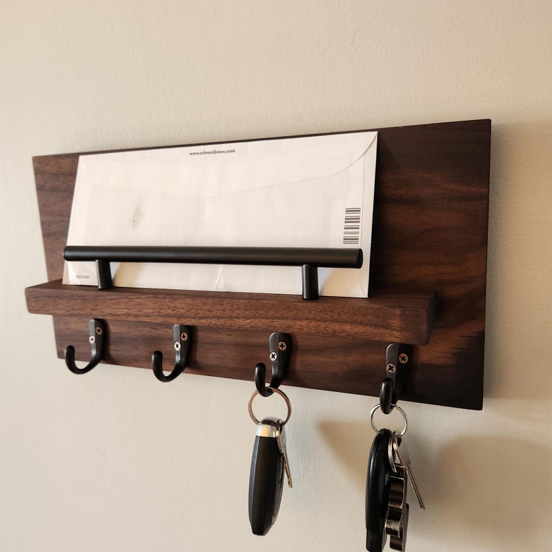 Mail and Key Holder - Etsy