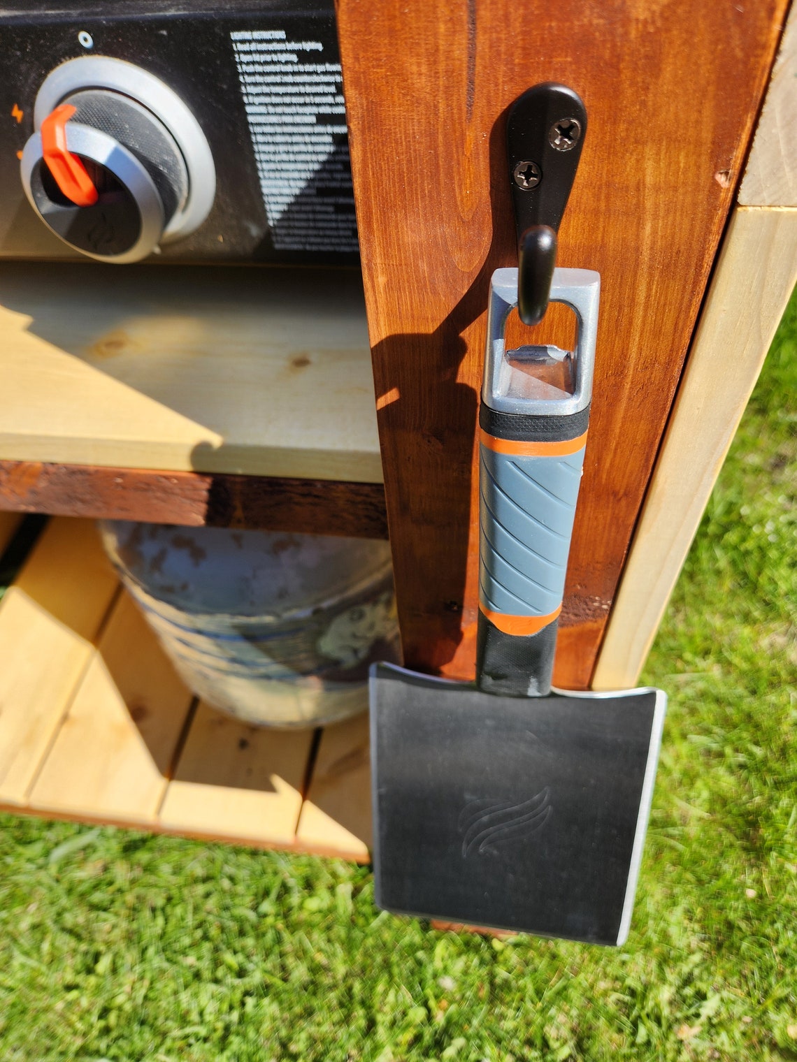 Griddle Stand Build Plans DIY Outdoor Furniture Plans Blackstone Stand ...