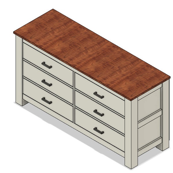 Dresser Bedroom Build Plans - Etsy