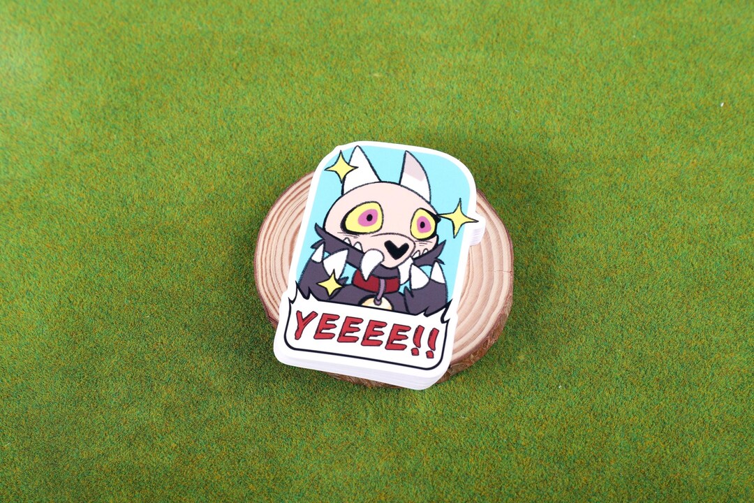 King "yeeee!!" Vinyl Sticker - 3 Inches - Etsy