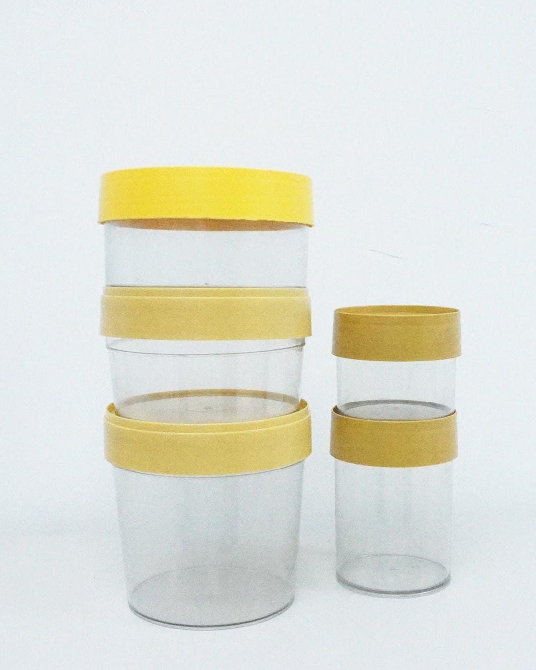 1950s Bee Plastics "honey Comb" Tupperware Set - Etsy