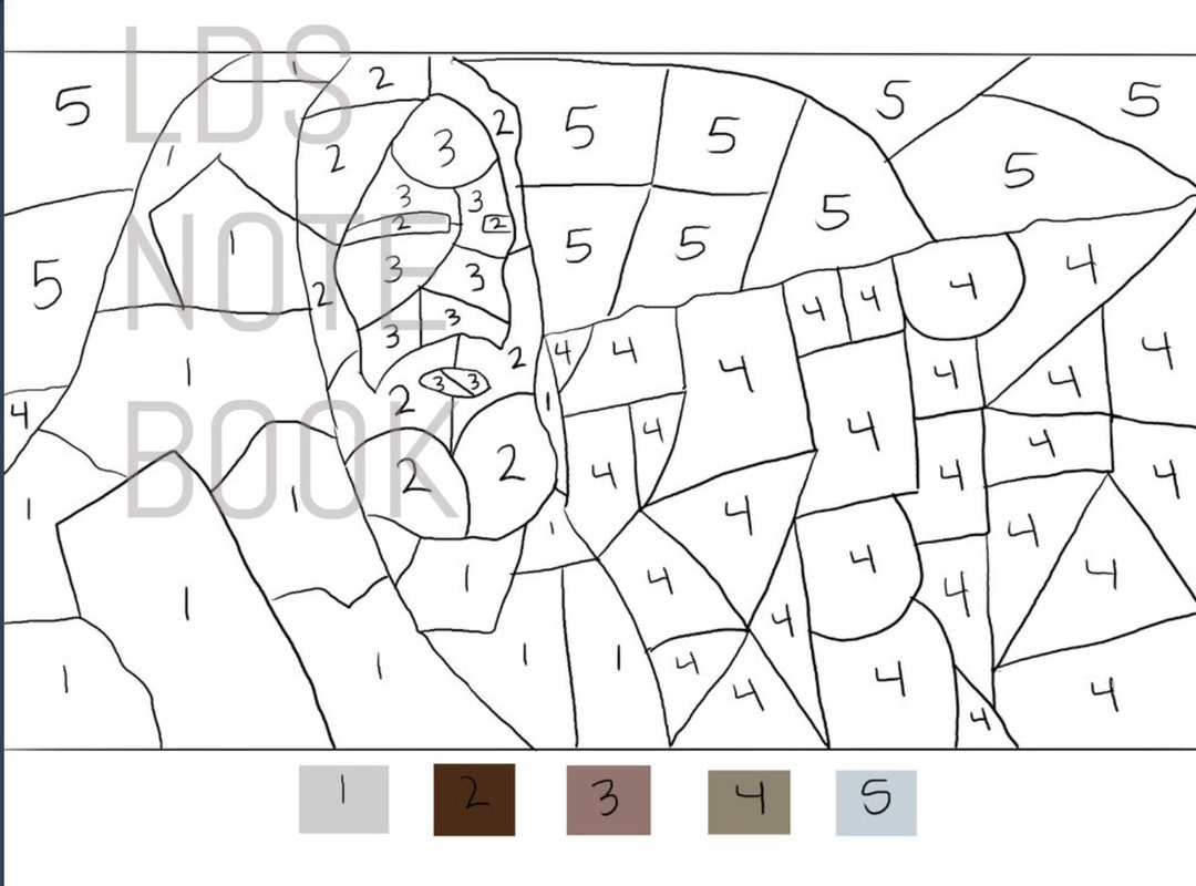 LDS Paint by Number - Etsy