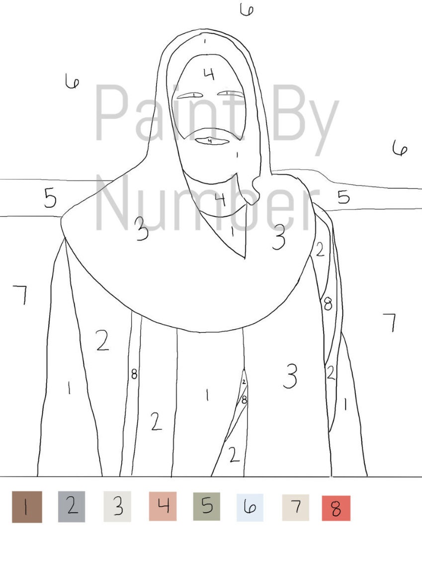 LDS Paint by Numbers - Etsy