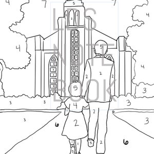 LDS Paint by Numbers - Etsy