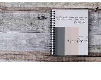 October 2024 General Conference Journal - Etsy