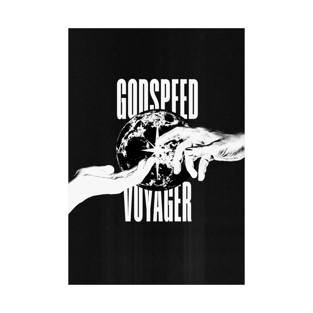 Godspeed, Voyager Poster A3 - Etsy