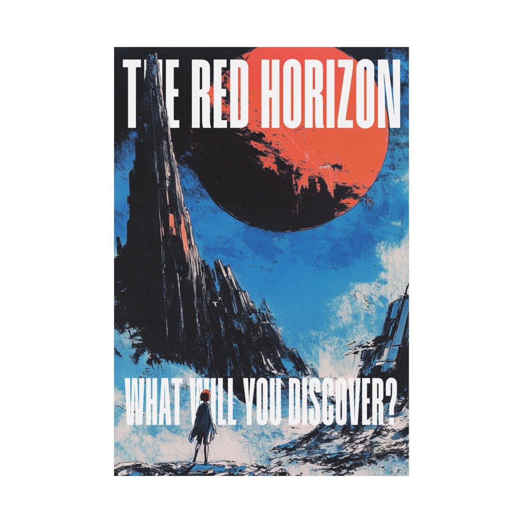 The Red Horizon Poster A3 - Etsy