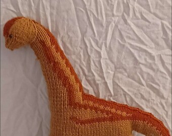 Knit_brachiosaurus KNITTING PATTERN : Pattern PDF Instant Download English, Korean - Etsy