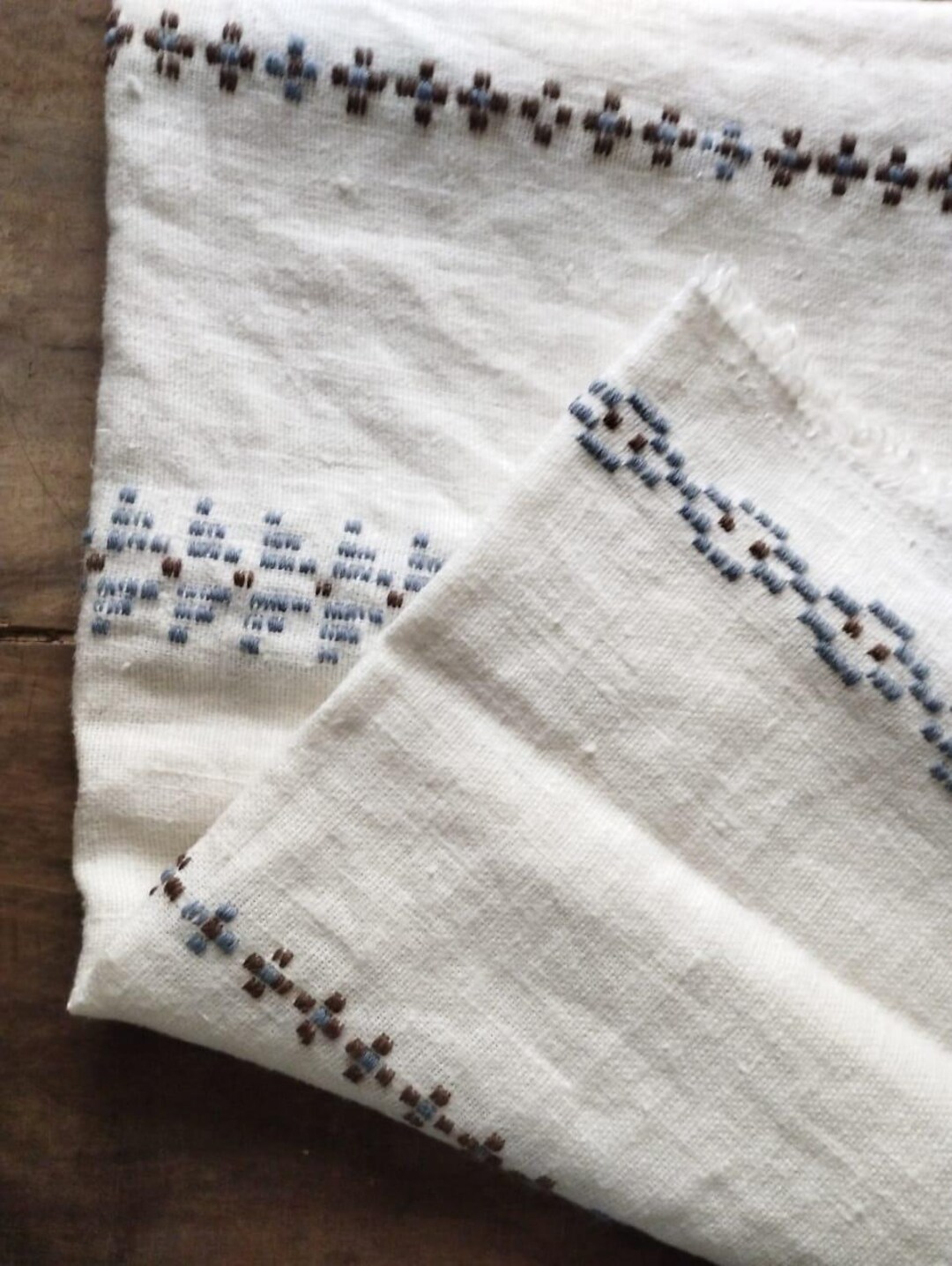 Hand Embroidered BLANKET / THROW or Table Cloth / Decor, Made From ...