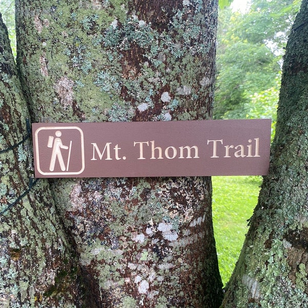 Hiking Sign - Etsy