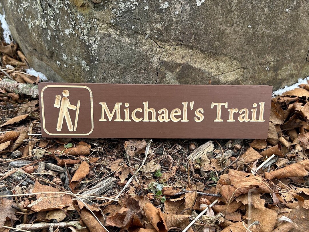 Custom Trail Sign - Etsy