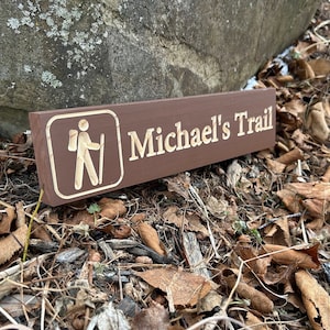 Custom Trail Sign - Etsy