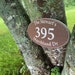 Personalized PVC Oval Address Sign - Etsy