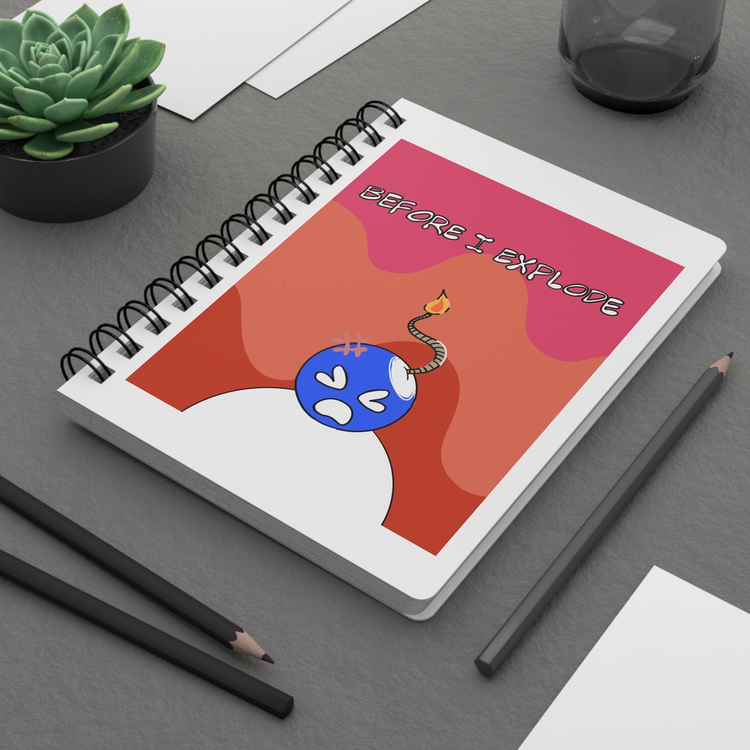 Coping Journal for Kids/ Teens, Spiral Notebook Gift for Children - Etsy