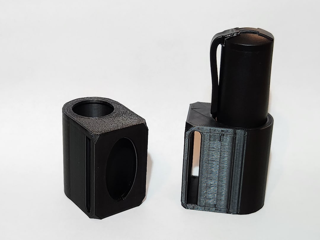 2x POM Pepper Spray Belt Loop Holster Clip Tactical Heavy Duty Polymer ...