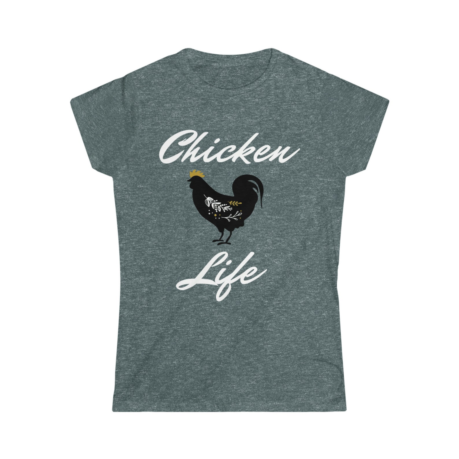 Chicken Life-women's Softstyle Tee - Etsy