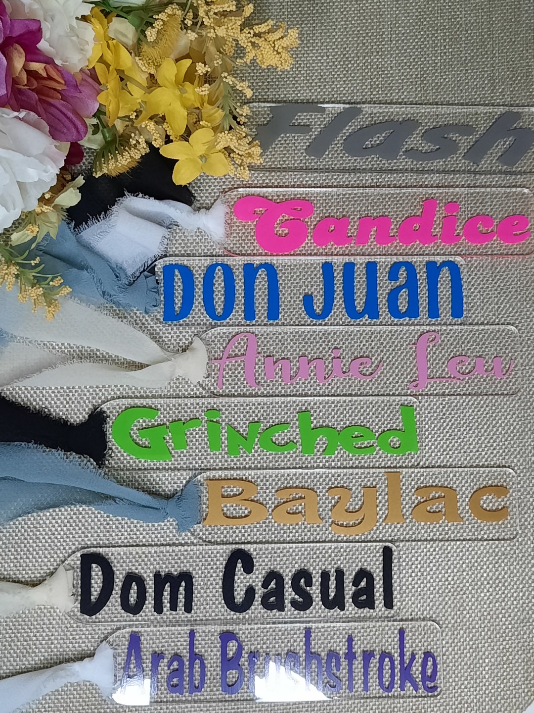 Custom Name Bookmarks / Personalized Bookmarks for Children - Etsy