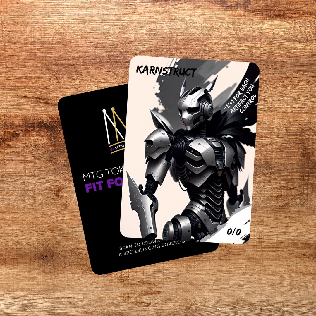 X5 Construct karnstruct Tokens for Magic the Gathering MTG Tokens - Etsy