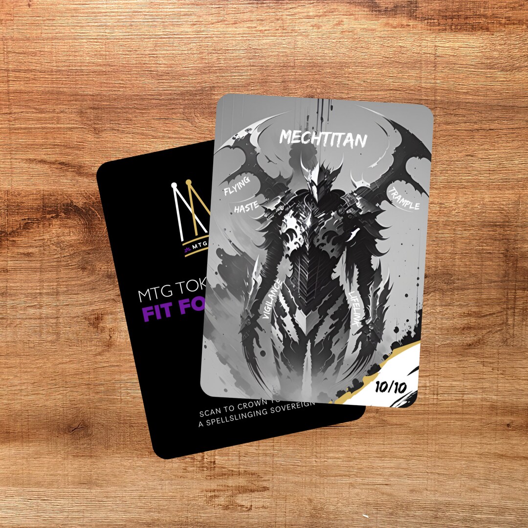 X5 Mechtitan Tokens for Magic the Gathering MTG Tokens - Etsy