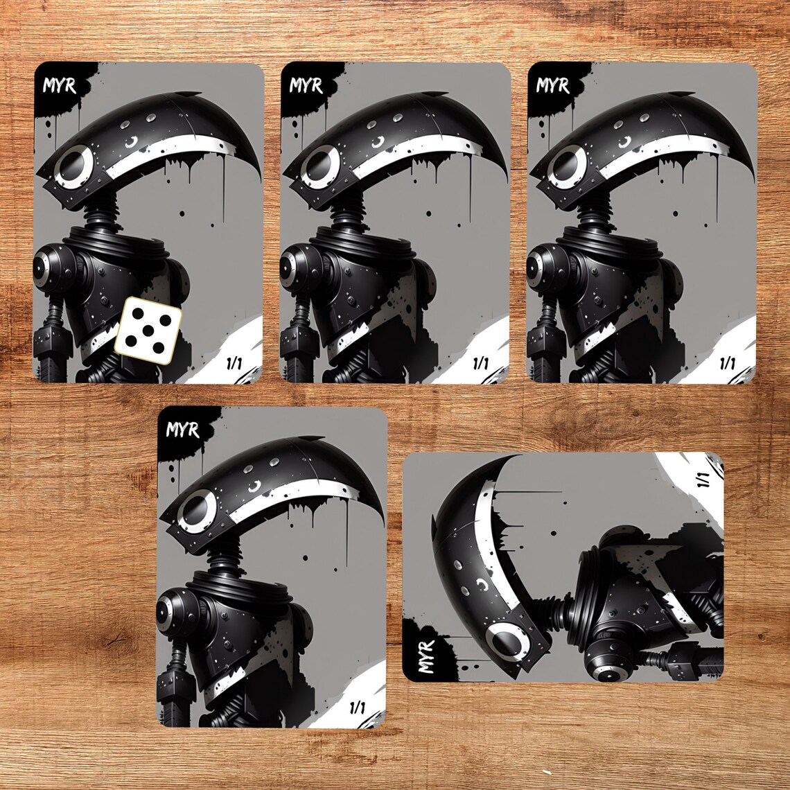 X5 Myr Tokens for Magic the Gathering MTG Tokens - Etsy