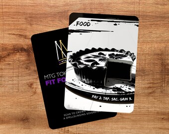 Food Token Custom Altered MTG Magic the Gathering Fantasy - Etsy